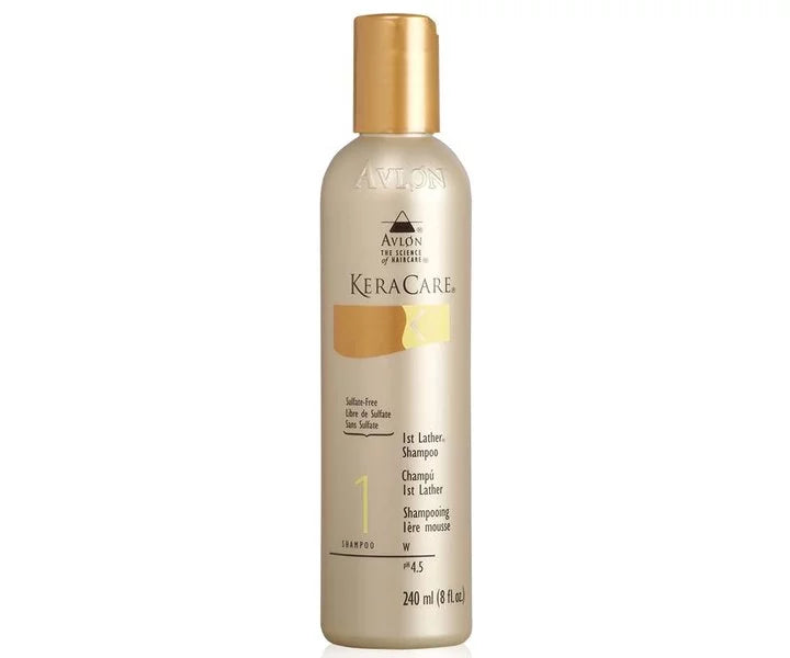 KeraCare 1st Lather Shampoo – 8 fl oz (240 ml) / 32 fl oz (950 ml ...